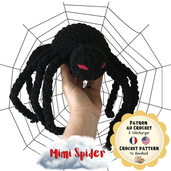 Mimi Spider Amigurumi Patron Au Crochet à Télécharger PDF - Etsy