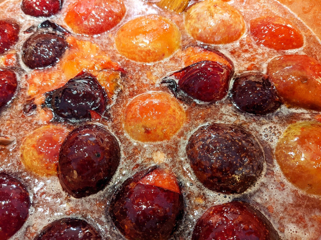 Pluot Jam With Orange Flowers - Etsy