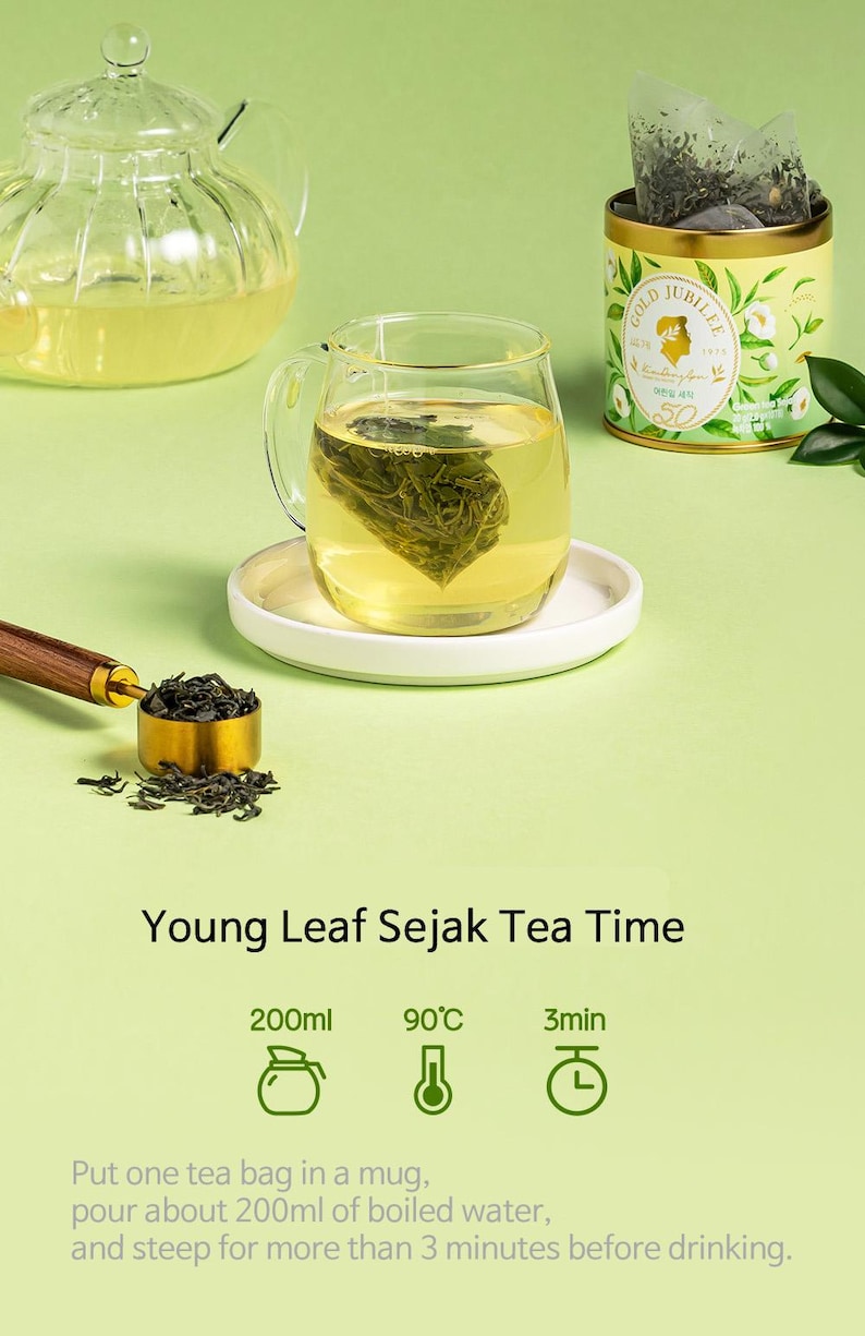 Ssanggye Korean Sejak Green Tea | Traditional Pan-fired, Collectible ...
