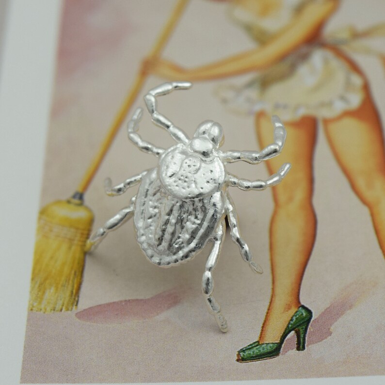PESTS & Parasites Tick Sterling Silver - Etsy