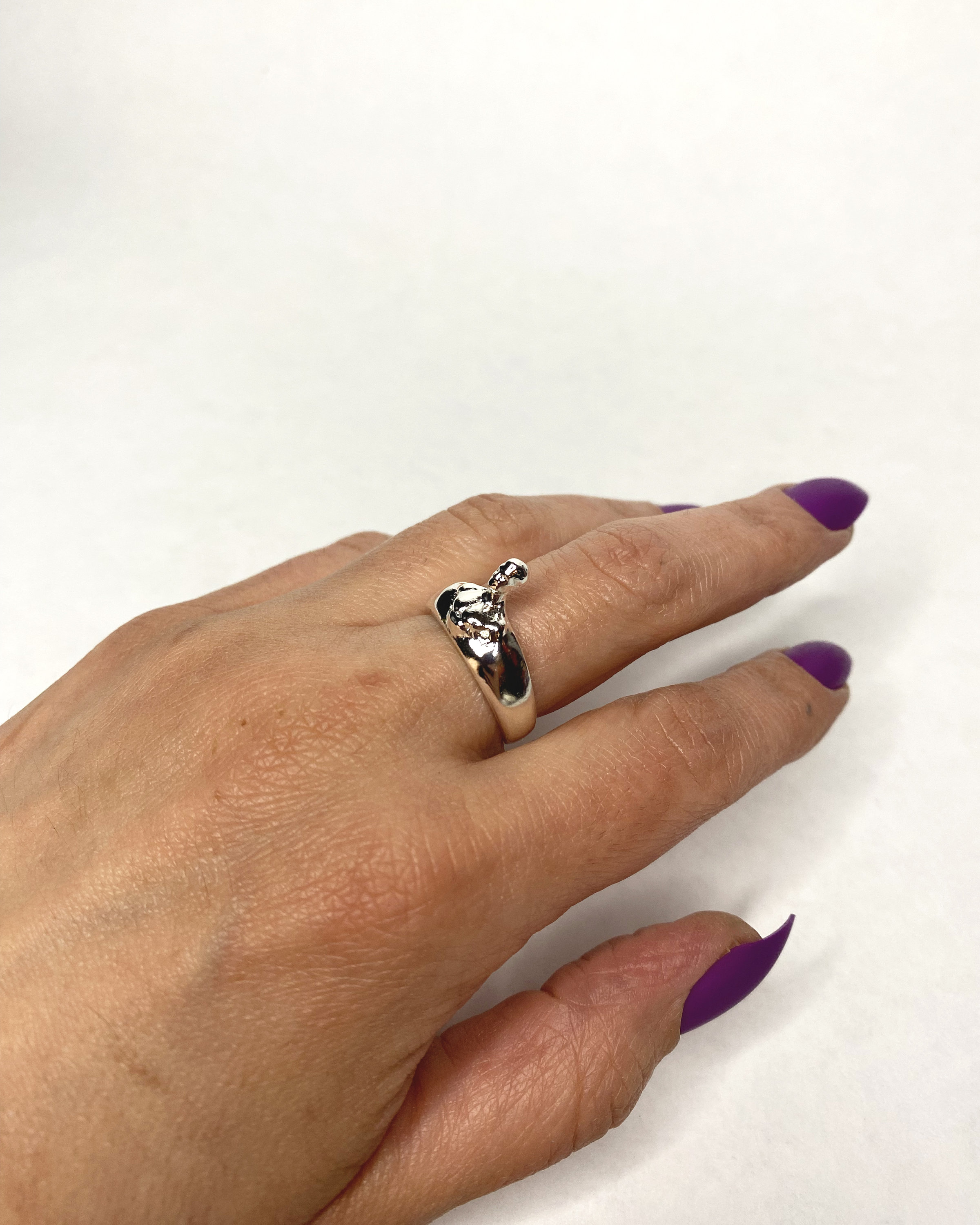 PESTS & Parasites - Human Male Identifier - Signet Ring - Sterling ...