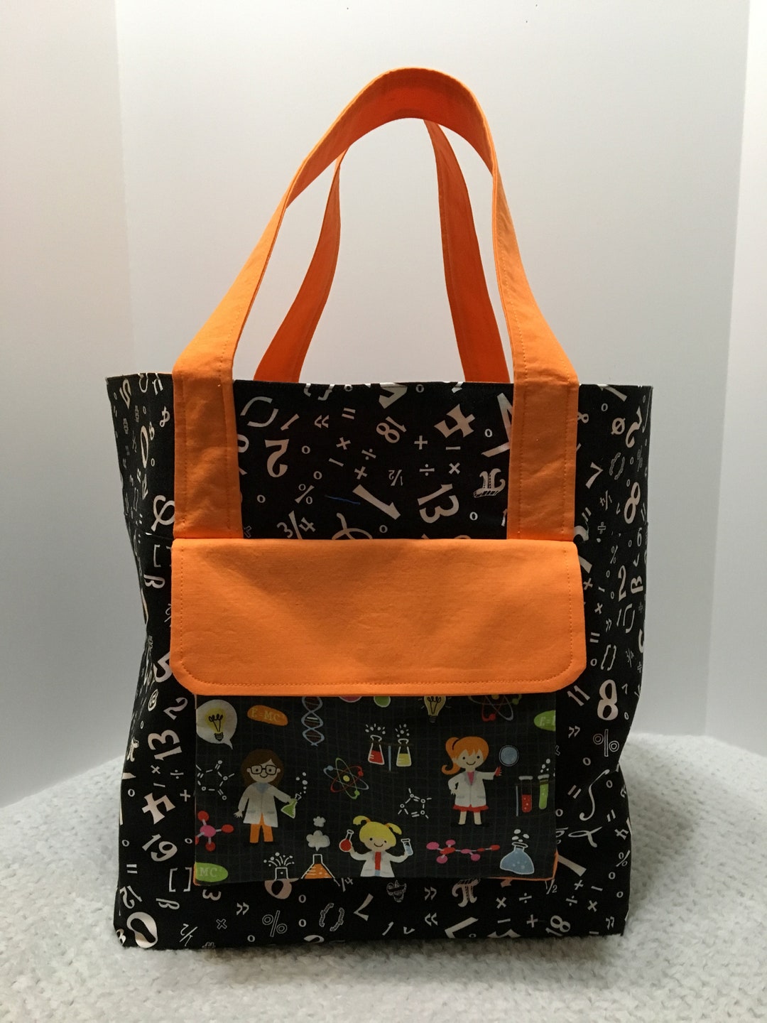 Girls in STEM Tote Bag, Orange - Etsy