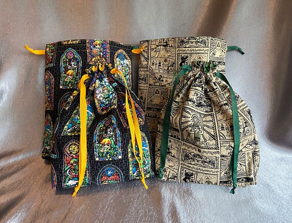 Treasure Bag Made With Licensed Legend of Zelda Fabric | Etsy