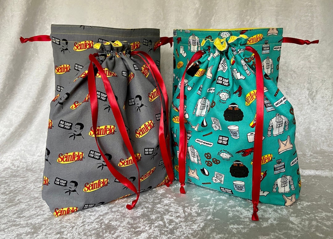 Treasure Bag Made With Licensed Seinfeld Fabric - Etsy