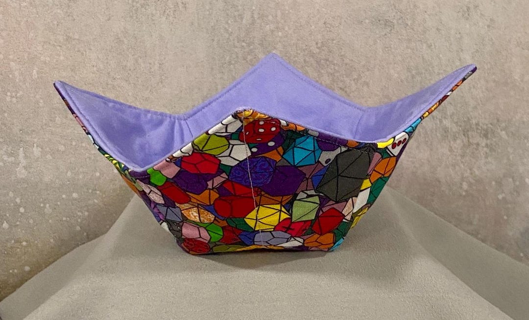 Dice Reversible Bowl Cozy - Etsy