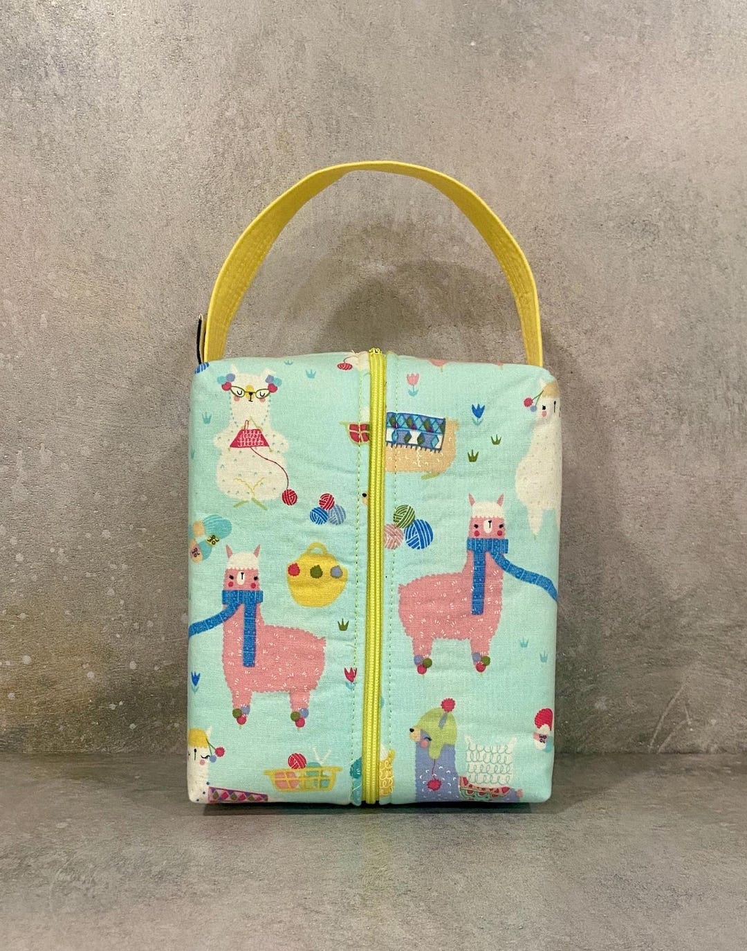 Knitting Alpacas Project Bag - Etsy