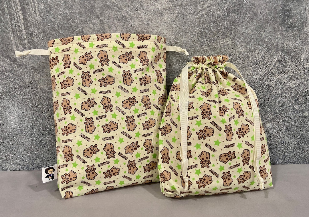 Treasure Bag Made With Licensed Groot Fabric - Etsy