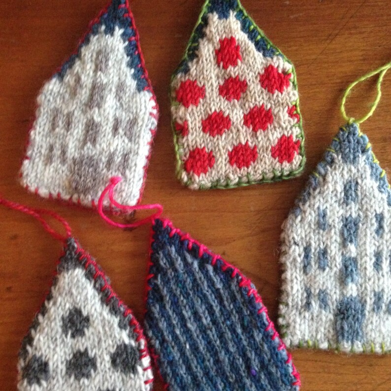 Christmas in Amsterdam - House Ornament Knitting Pattern - Pdf Download ...