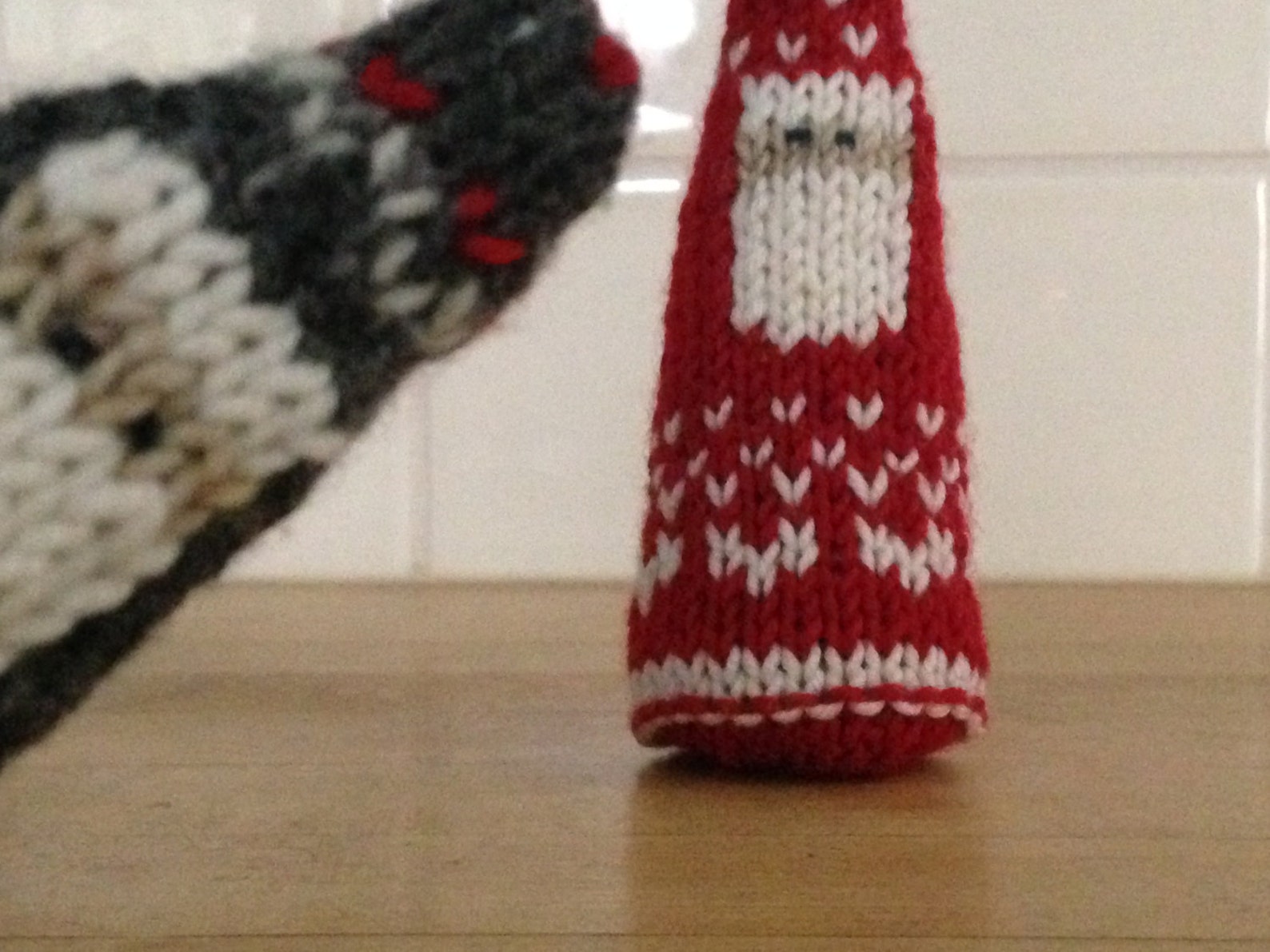 Scandinavian Santa Christmas Ornament Knitting Pattern 2 Designs Pdf ...