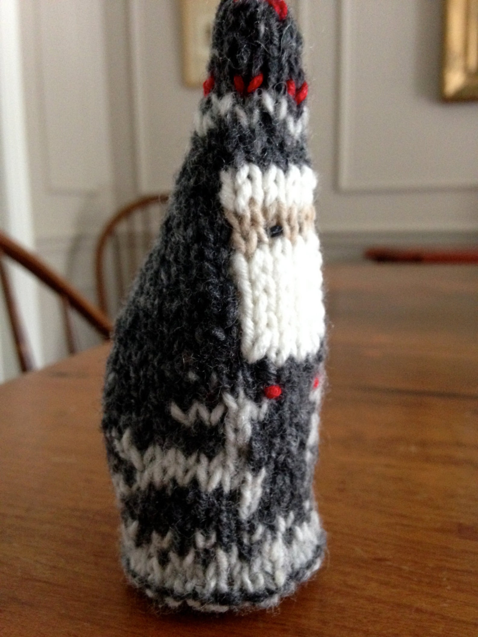 Scandinavian Santa Christmas Ornament Knitting Pattern 2 Designs Pdf ...