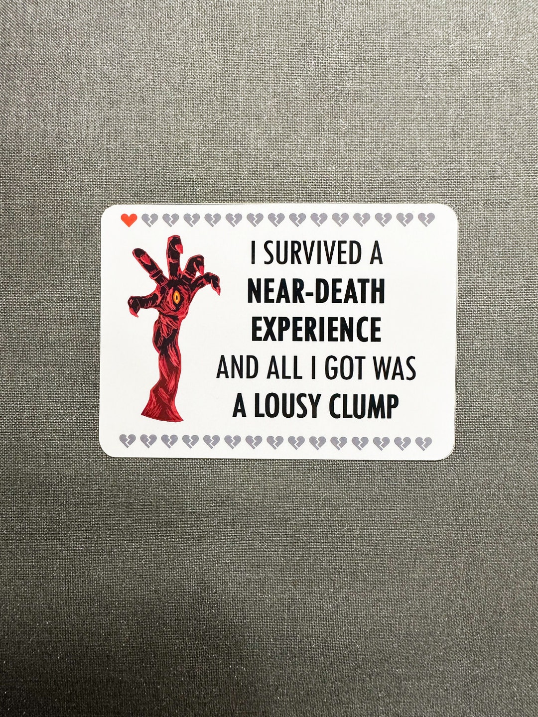 TOTK Gloom Hands - Water Resistant Sticker - Etsy