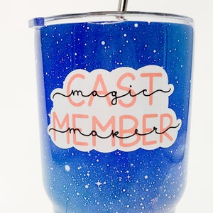 Disney Cast Member/magic Maker - Water Resistant Vinyl Sticker - Etsy