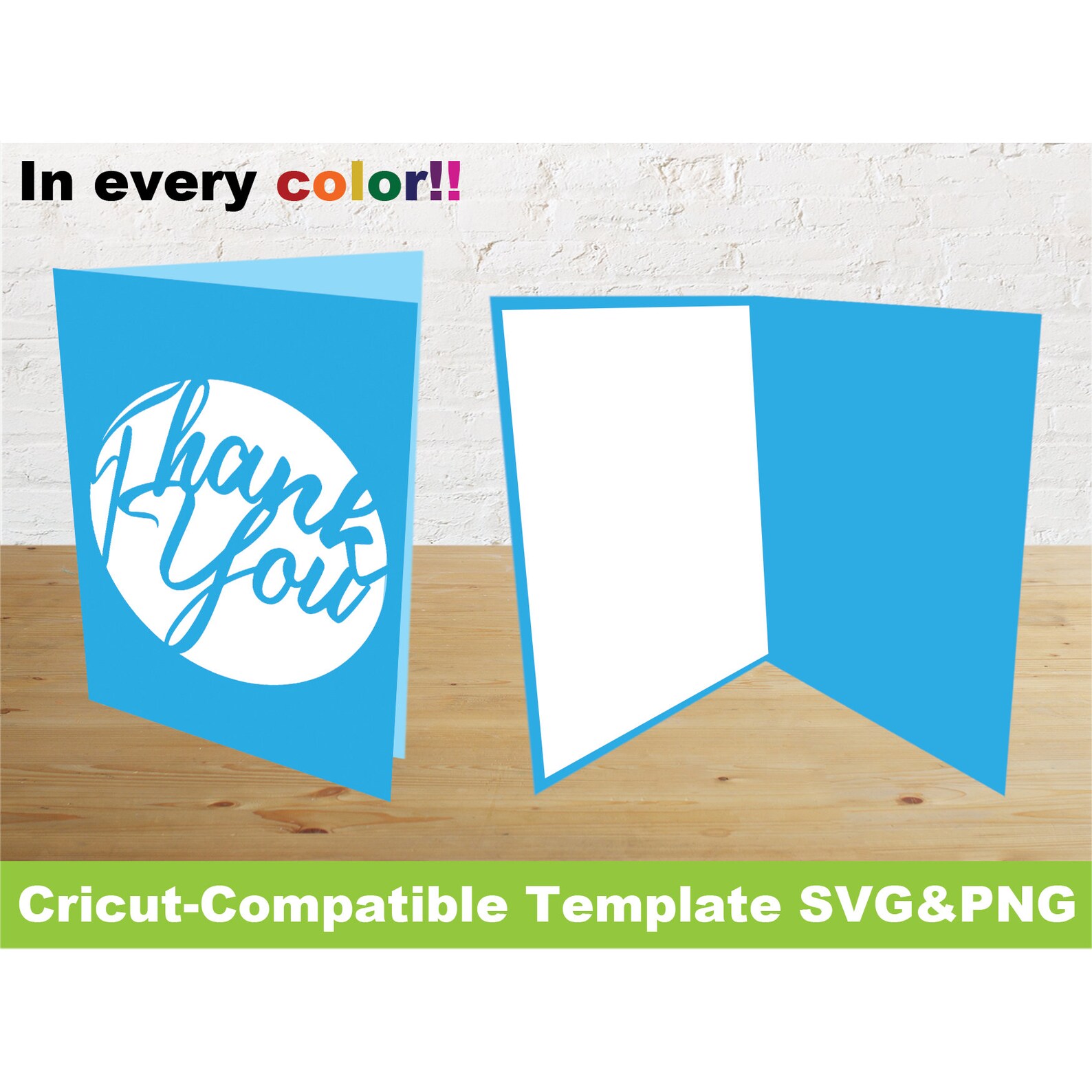 Printable Cricut Template Detailed Elegant Thank You Card SVG - Etsy