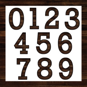 Rustic Wood Custom DIY Banner Signs and Decorations Alphabet Numbers ...