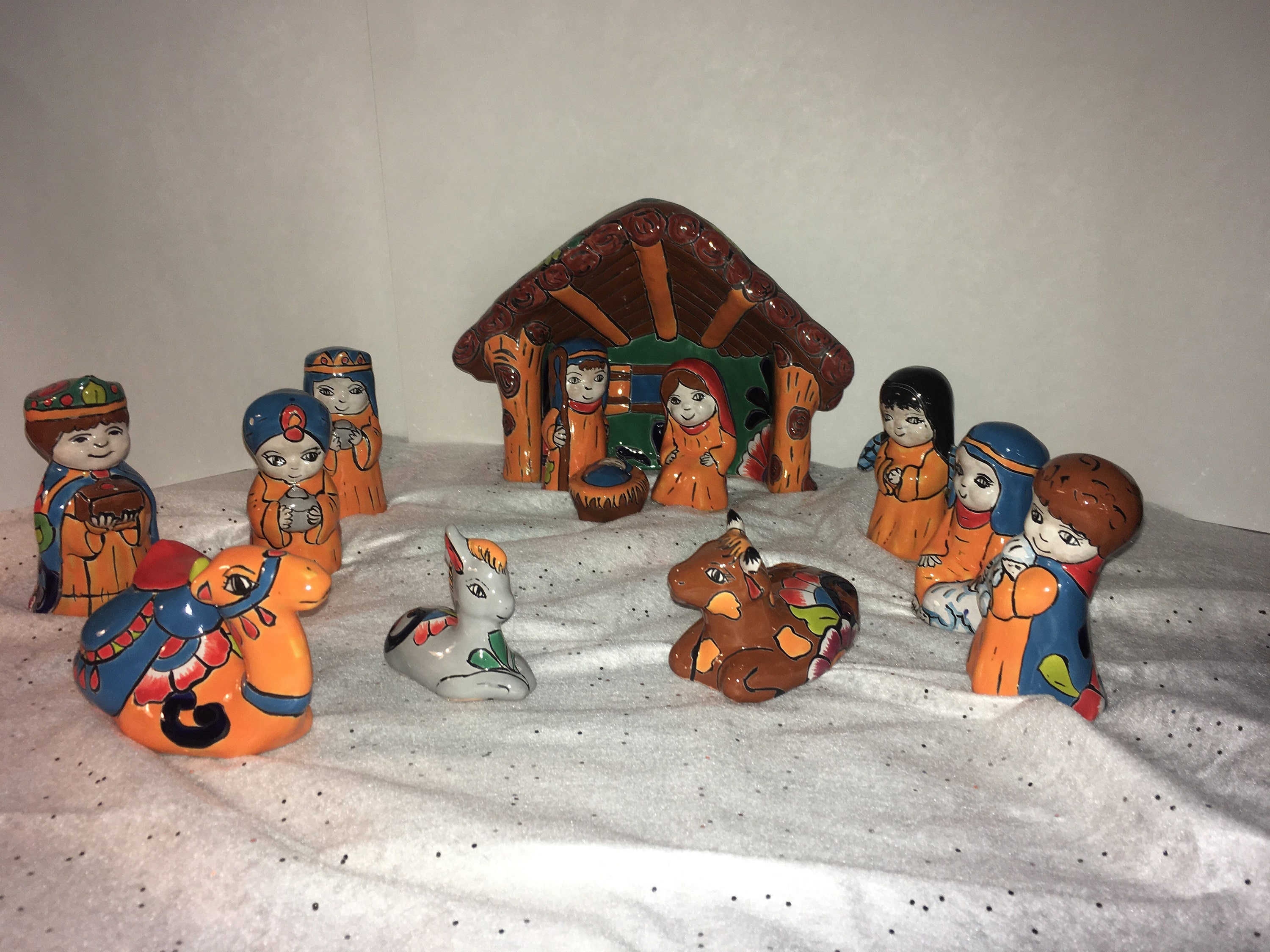 Talavera Nativity Set - Etsy