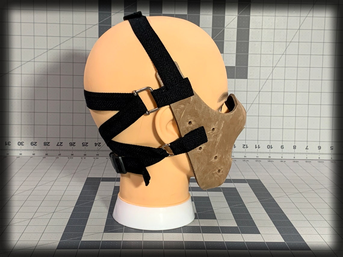 Hannibal Lecter Mask PDF Pattern - EVA Foam Template - the Silence of ...