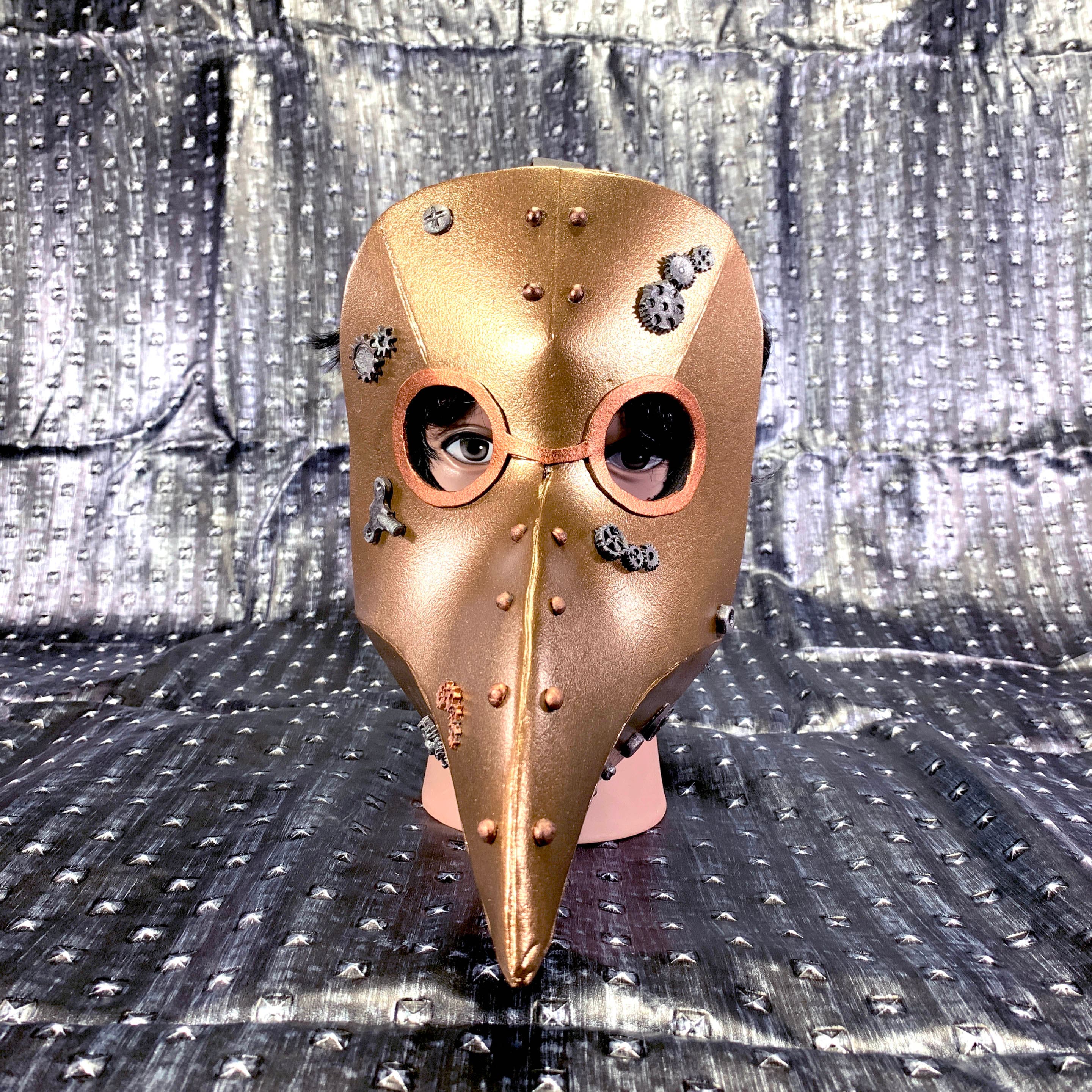 Plague Doctor Mask EVA Foam Template, Halloween Bird Mask - PDF Pattern ...