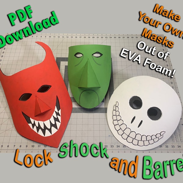 Christmas Mask - Etsy