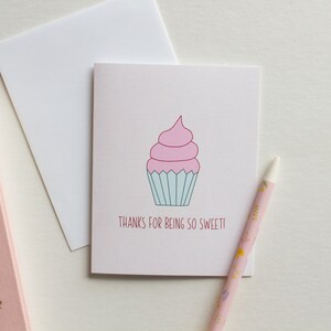 Thanks for Being so Sweet, Thank You Cards, Thank You Card ...