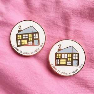 Home Sweet Home Pin, Enamel Pin, Homebody Pin, Stay Home, Take Me Home ...