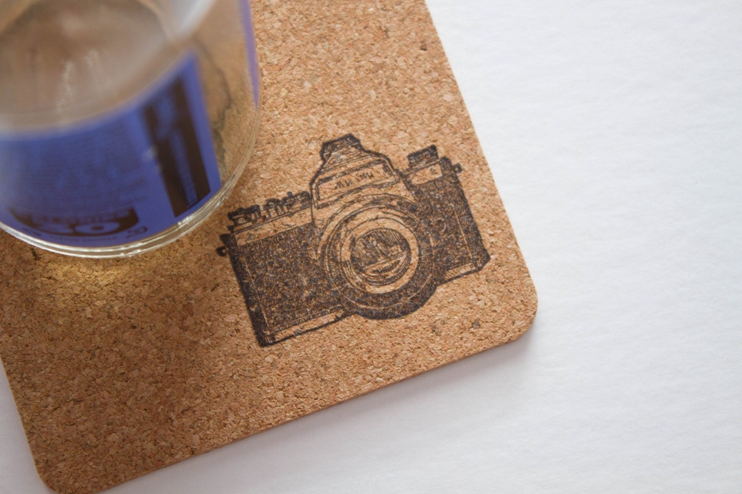 Camera, Camera Coasters, Cork, Cork Coasters, Photography Coasters ...