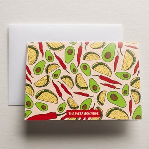 Stationary, Stationary Set, Taco, Taco Note Cards, Stationery Cards ...