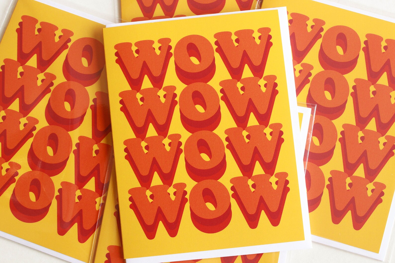 Wow Congratulations Card Congrats Greeting Card House - Etsy Norway