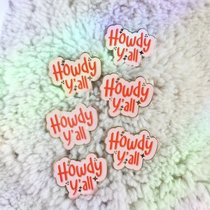 Howdy Yall Pin, Howdy Yall Texas Pin, Southern Enamel Pin, Texas Gift ...
