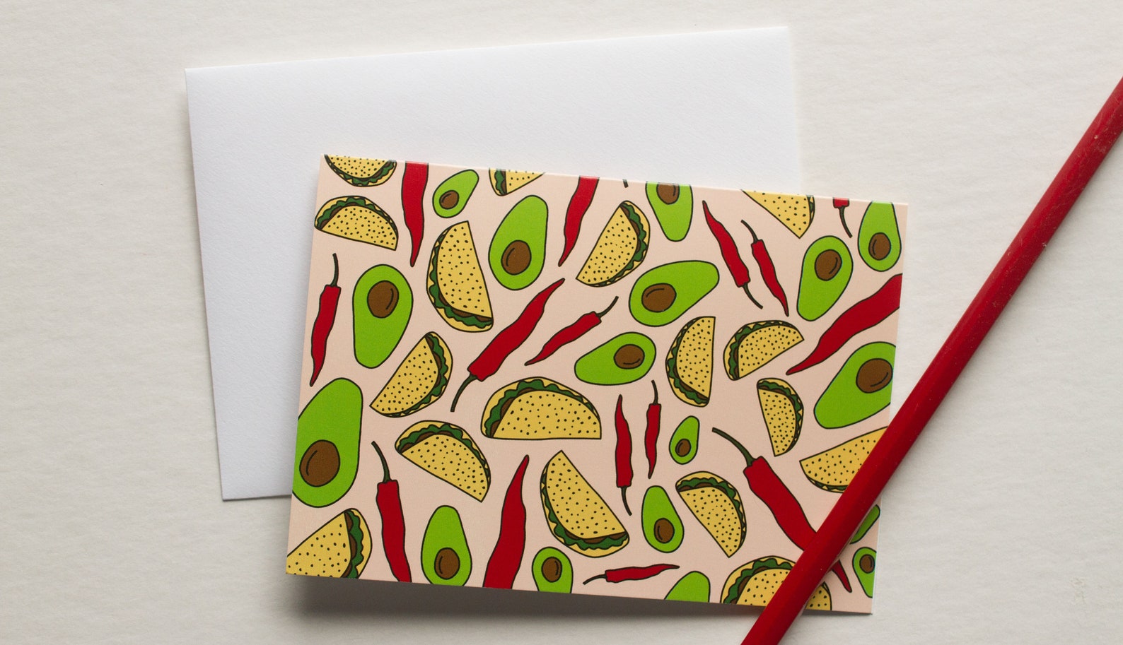 Stationary Stationary Set Taco Taco Note Cards Stationery - Etsy