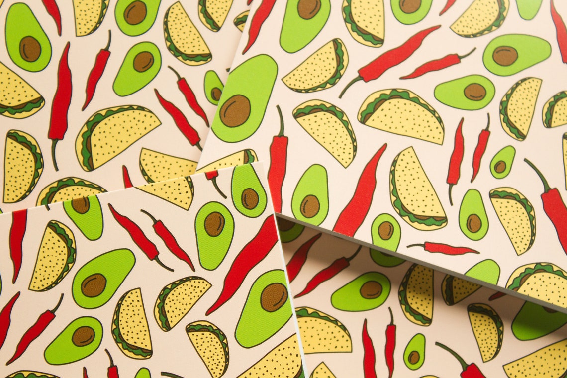 Stationary Stationary Set Taco Taco Note Cards Stationery - Etsy