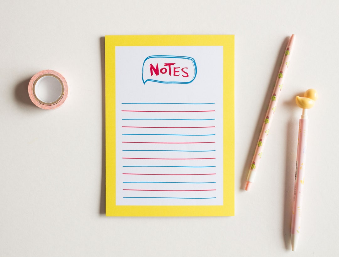 Cute Desk Accessory, to Do List, Paper Pad, Teacher Gift, Cute ...