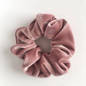 Oversized Velvet Scrunchie, Velvet Scrunchie Pack, Large Fluffy Velvet ...