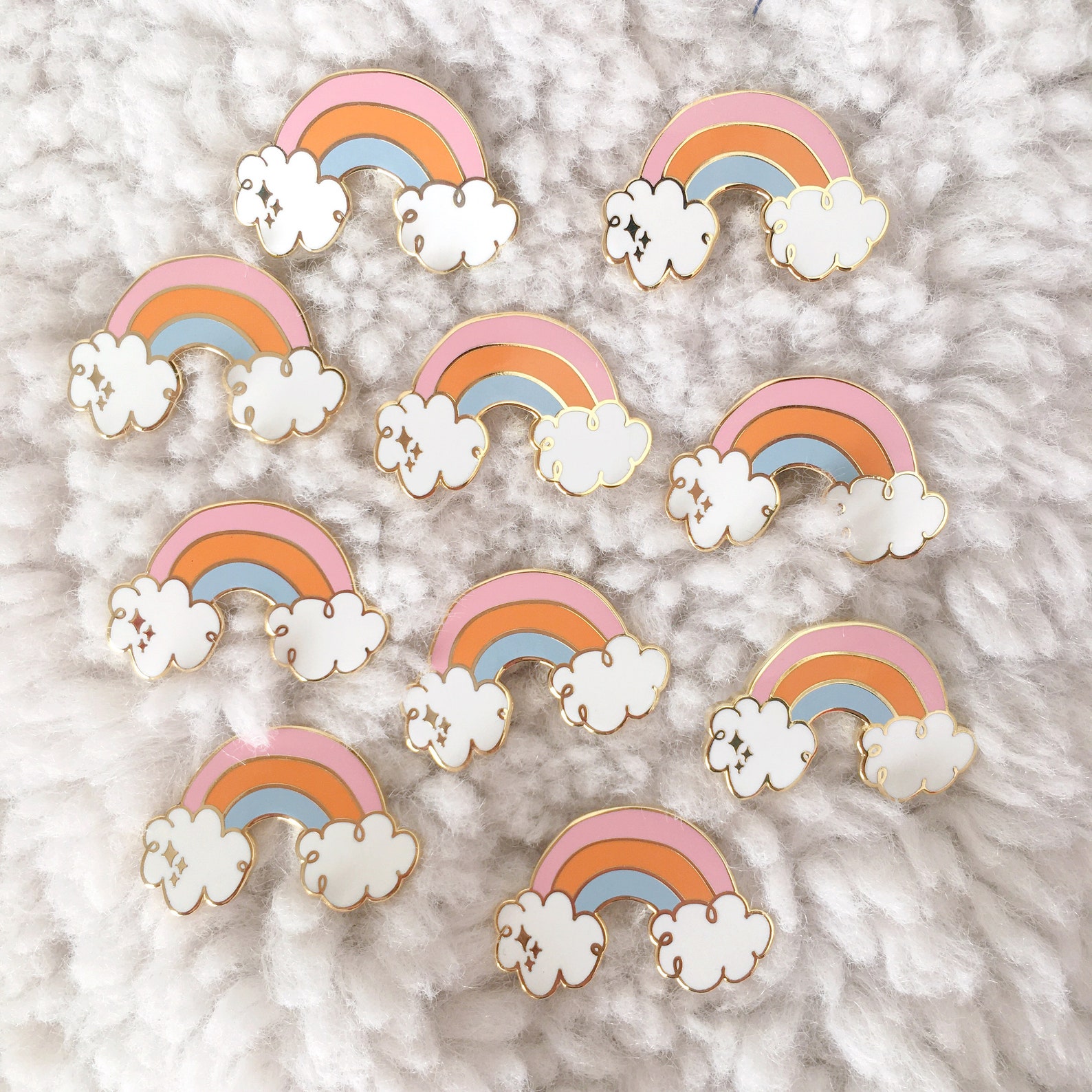 Rainbow Pin, Christian Rainbow Pin, Rainbow Pin Small, Cute Rainbow ...