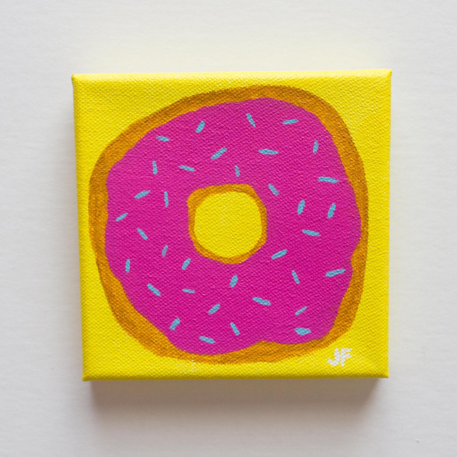 Cute Donut Painting