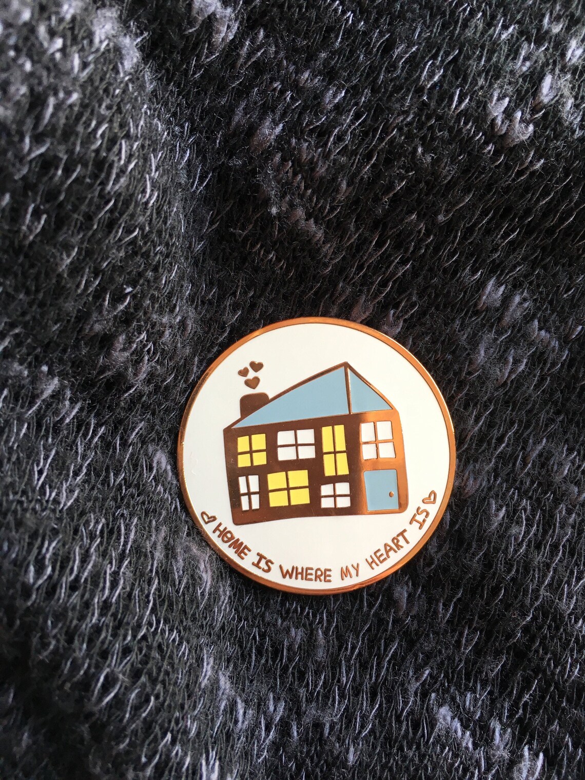 Home Sweet Home Pin Enamel Pin Homebody Pin Stay Home Take | Etsy