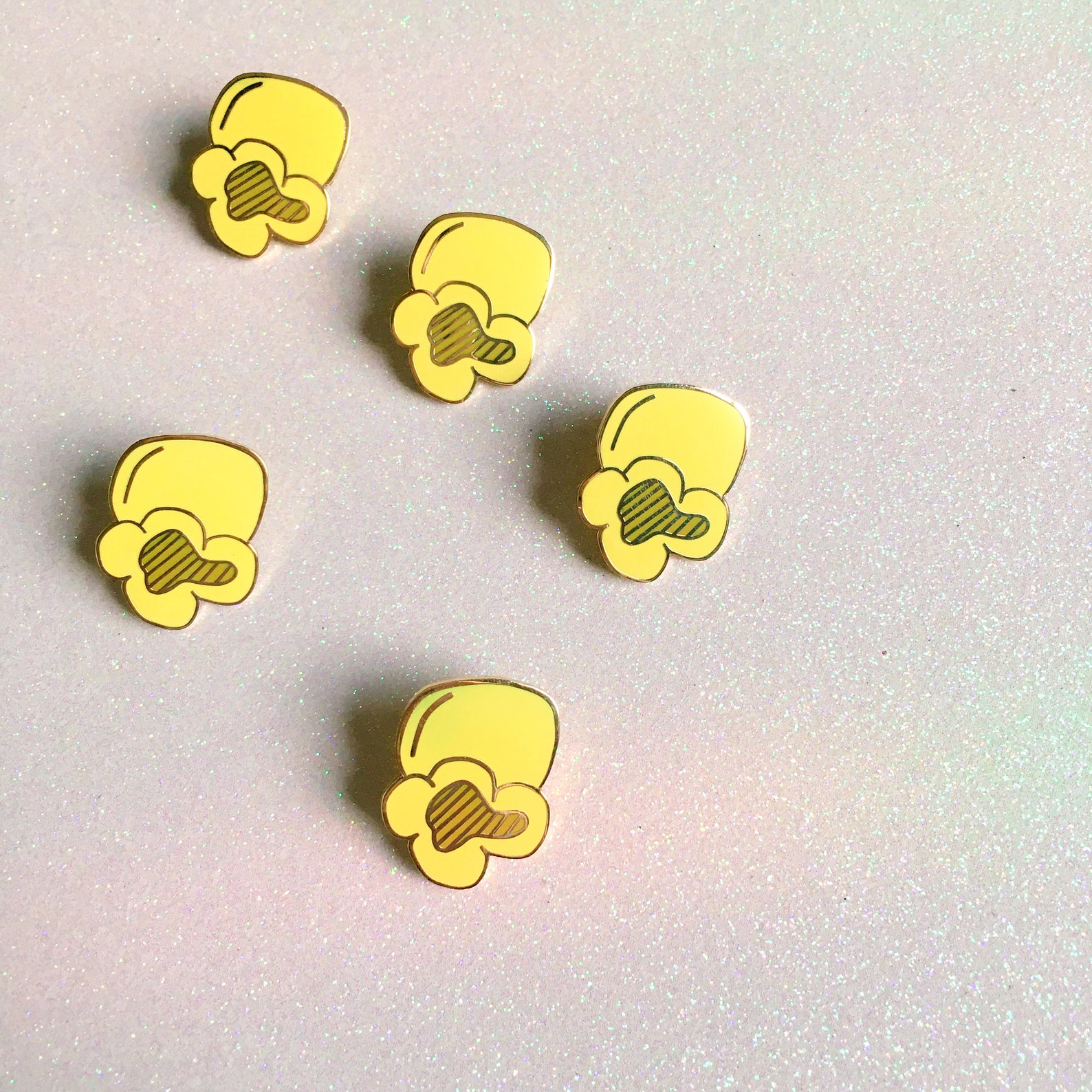 Popcorn Pin Enamel Pin Popcorn Gift Lapel Pin Movie Pin | Etsy