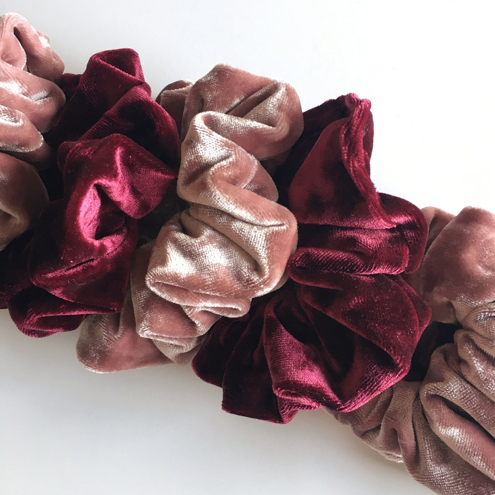 Oversized Velvet Scrunchie Velvet Scrunchie Pack Large - Etsy