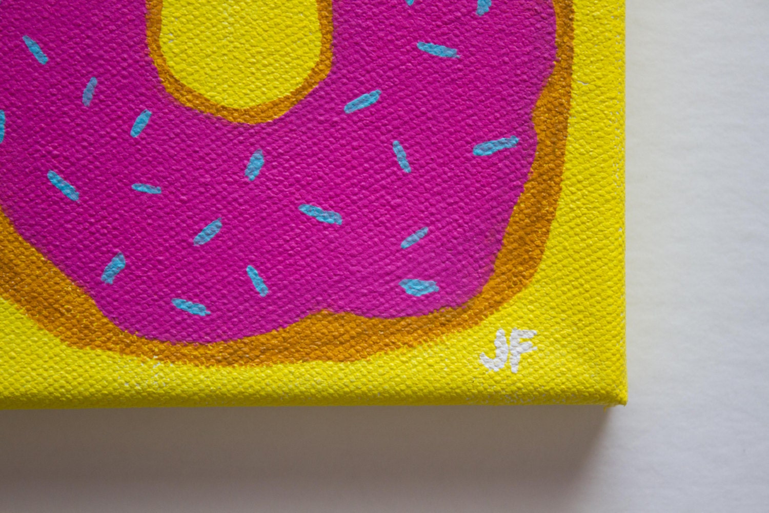 Cute Donut Painting