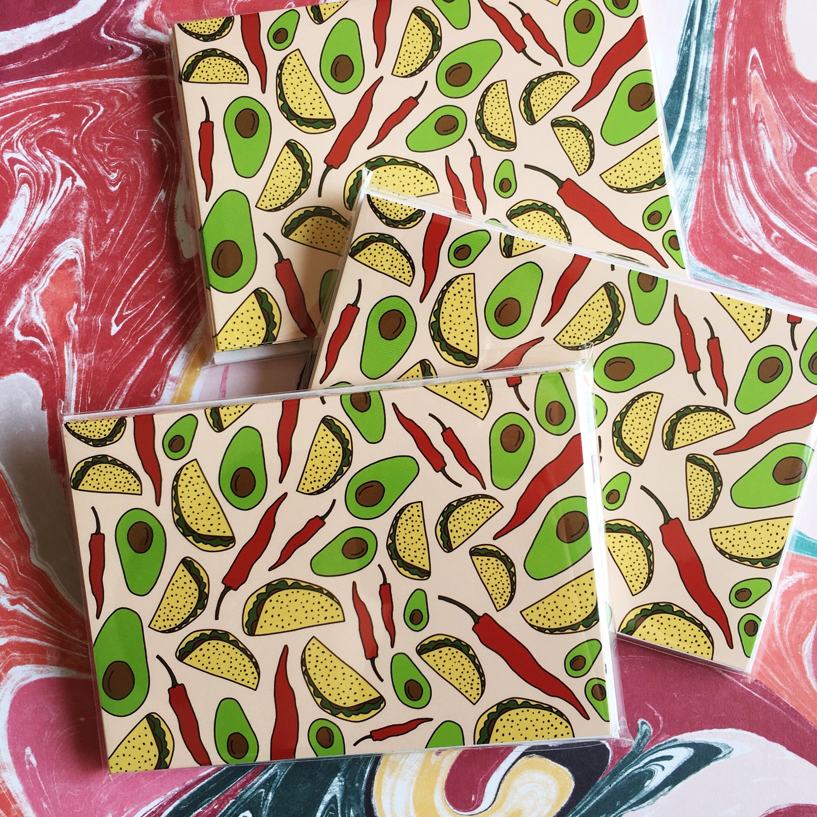 Stationary Stationary Set Taco Taco Note Cards Stationery - Etsy