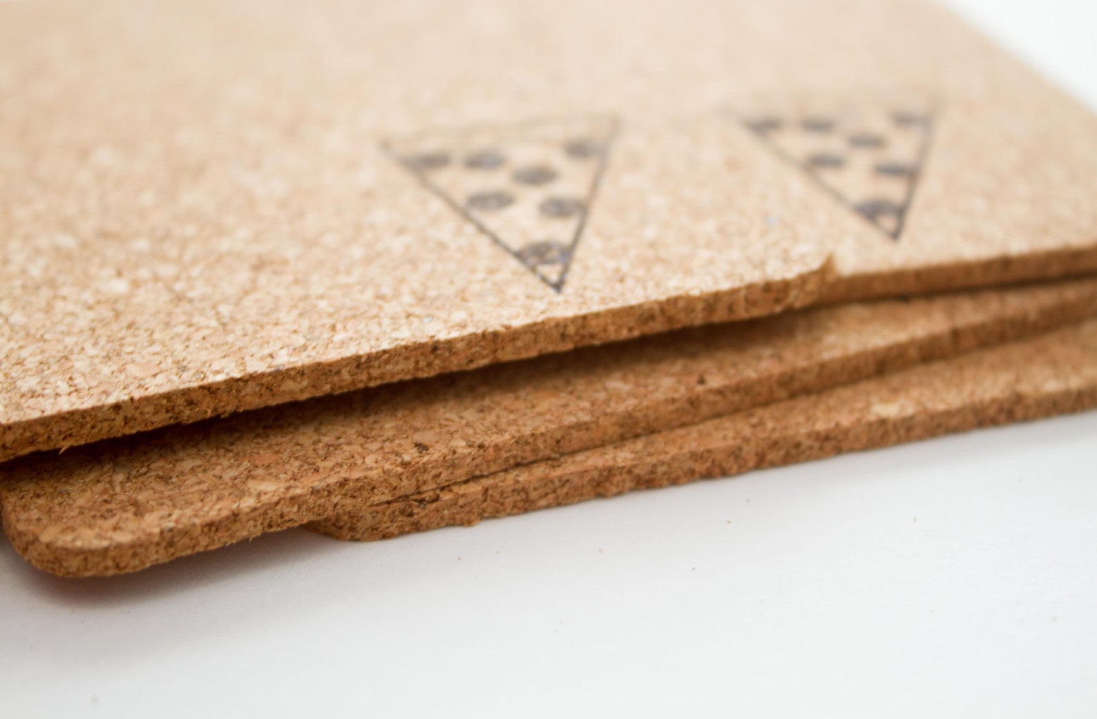 Pizza Coasters Cork Coasters Coasters for Guys Cute - Etsy