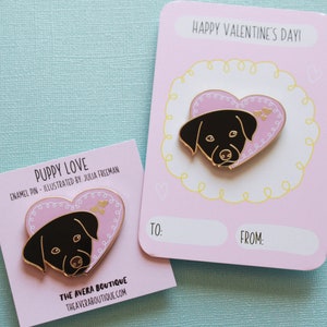 Dog Enamel Pin, Valentines Pin, Enamel Pin, Best Friend, Dog Pin, Gift ...