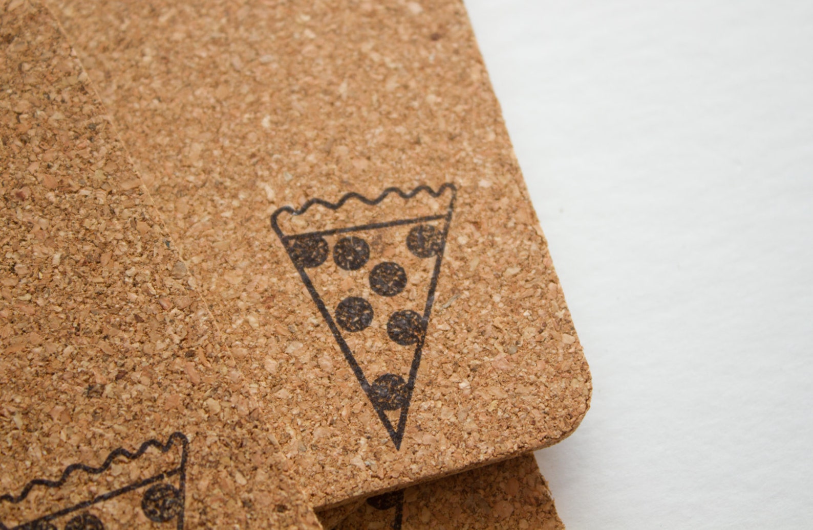 Pizza Coasters Cork Coasters Coasters for Guys Cute | Etsy