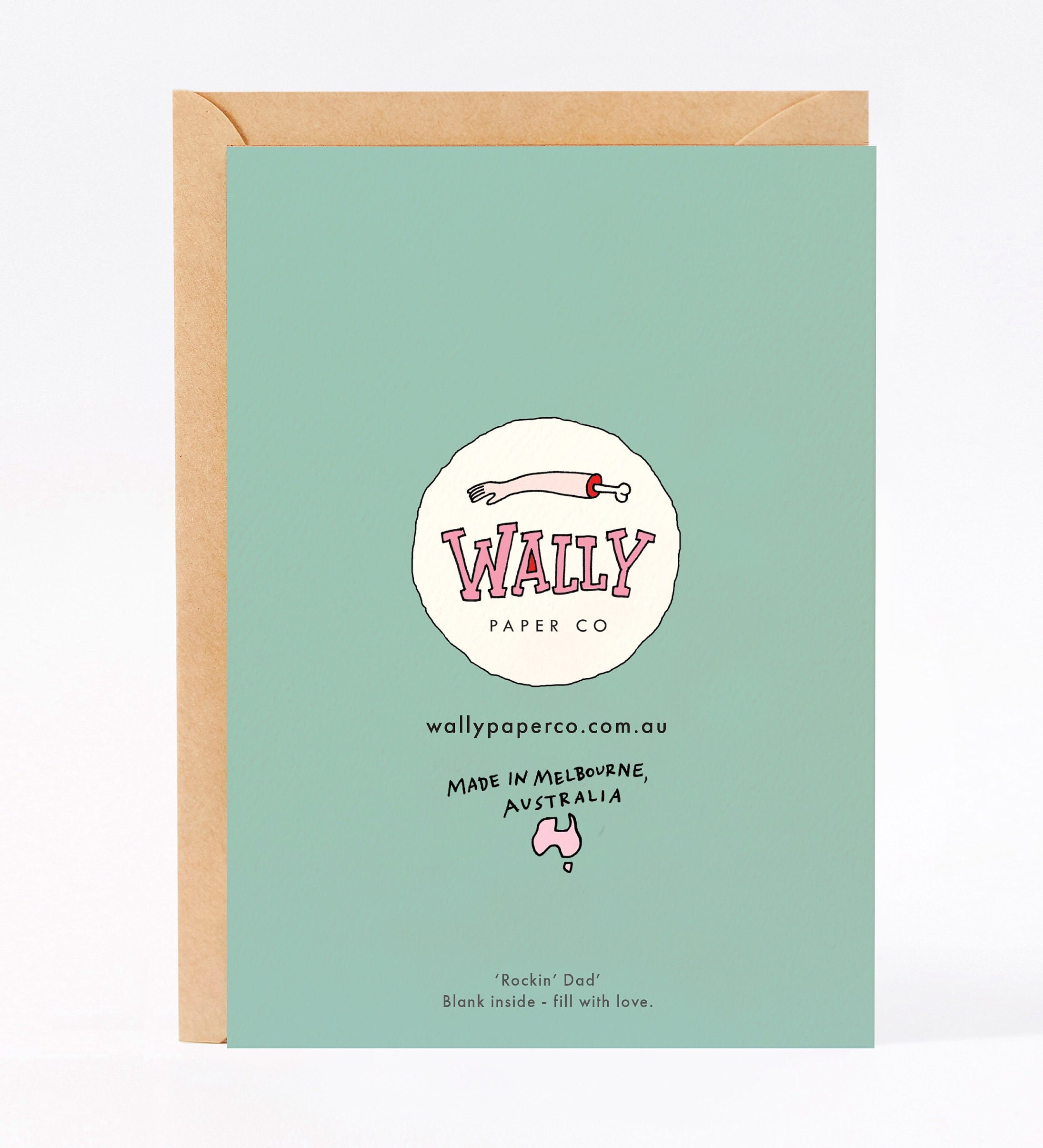 Dad Card Father's Day Card Rock Dad Card ROCKIN' DAD Funny Dad Card - Etsy