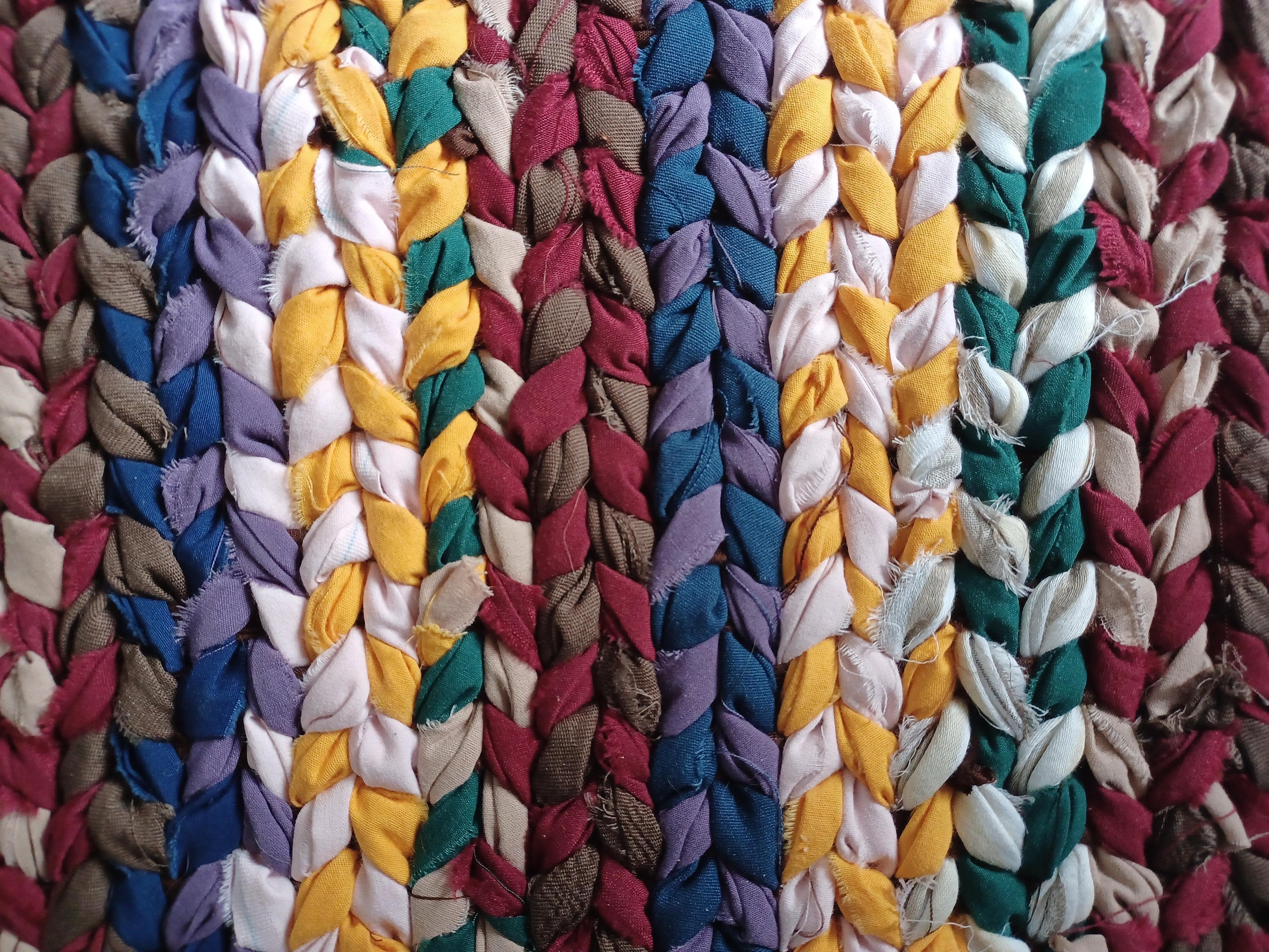 Multi-colored Rag Rug Fits in Every Room - Etsy