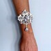 1 Crystal Wrist Corsage, Bling Wrist Corsage, Crystal Wrist Corsage ...