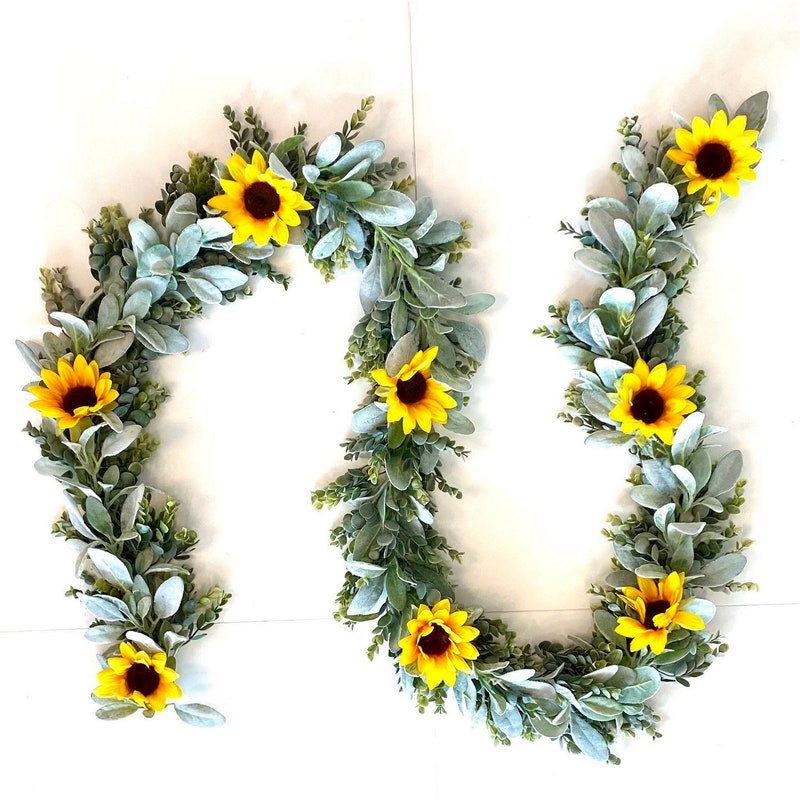 Sunflower Garland - Etsy