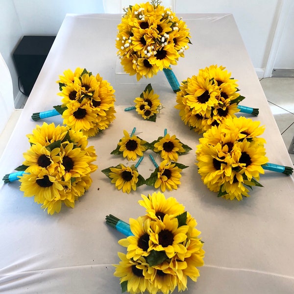 Sunflower Bouquet - Etsy