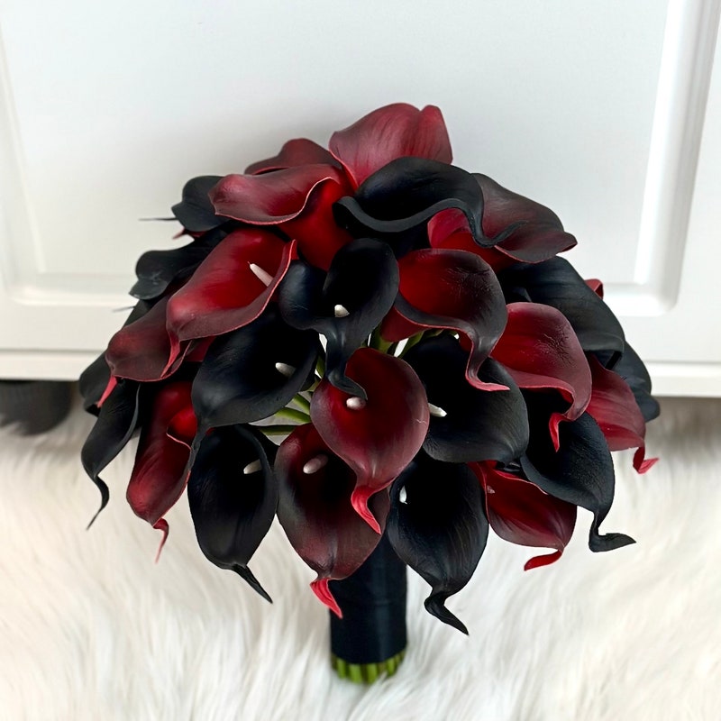 Red Calla Lily - Etsy