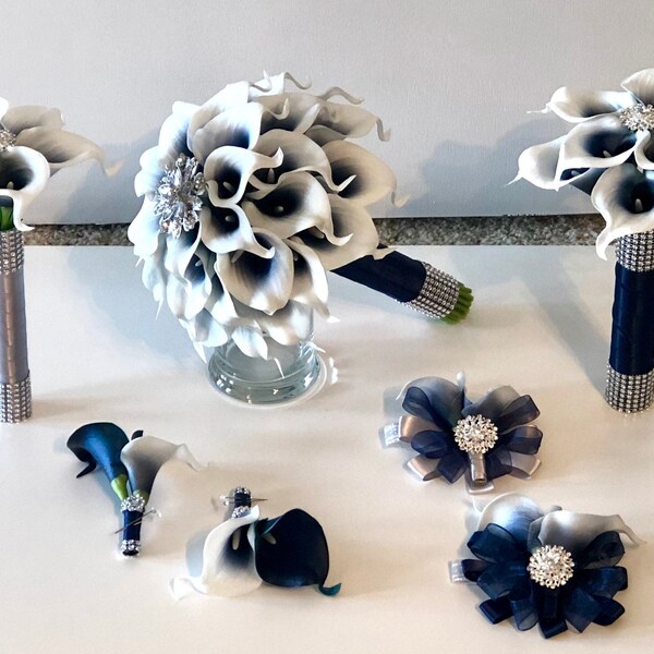 Bling Bridal Bouquet - Etsy