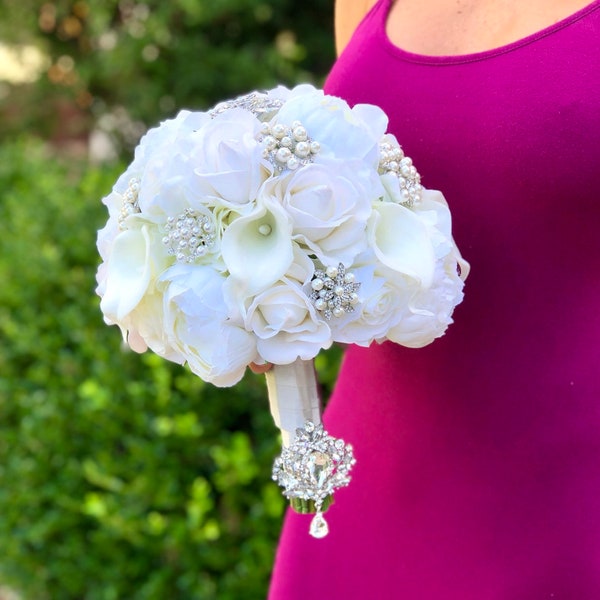 Wedding Bouquet Bling - Etsy